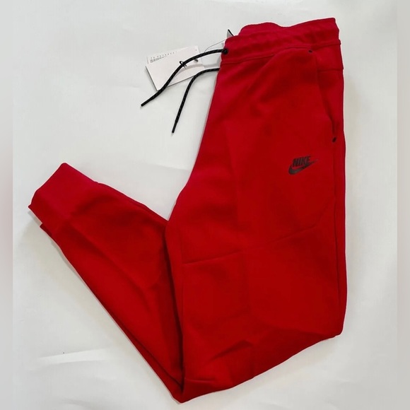 Nike | Pants | Nike Nsw Tech Fleece Joggers University Red Cu4495 657 ...